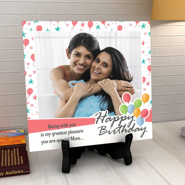Buy/Send Birthday Personalized Tile for Mom Online | IGP | J11046827