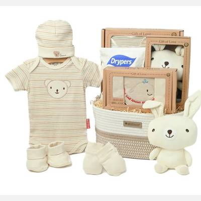 Buy/Send Organic Comfort Baby Essentials Hamper Online | IGP | JVS1415241