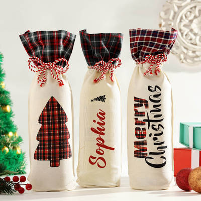 Buy/Send Set of 3 Personalized Wine Bottle Covers Online | IGP | JVS1198571
